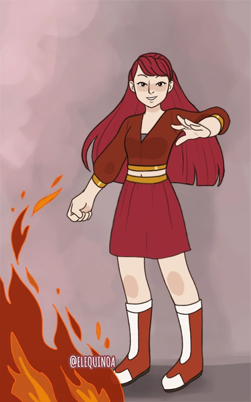 I made a fire princess | Fandom