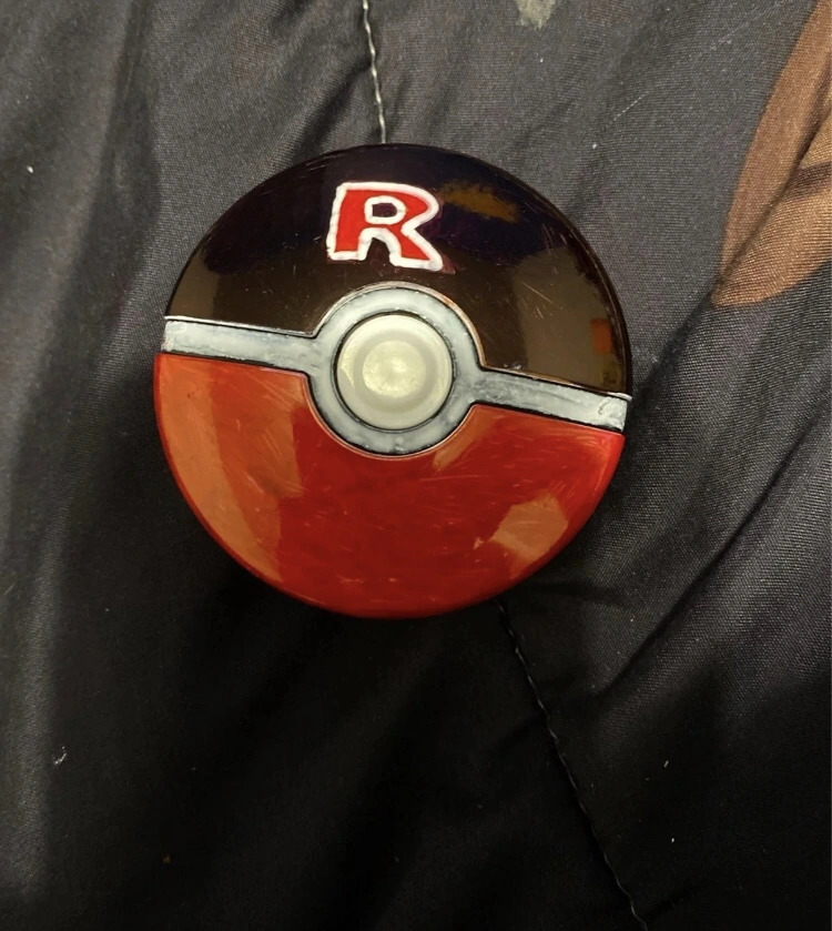 I made this Custom Team Rocket Pokeball from an old McDonald’s Toy | Fandom