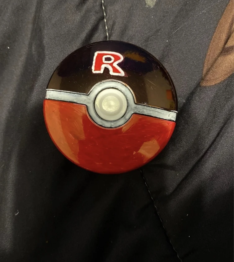 I made this Custom Team Rocket Pokeball from an old McDonald’s Toy | Fandom