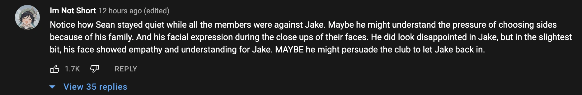 NO BC THIS COMMENT >>>>> | Fandom