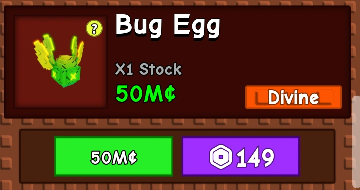 BUG EGG IN STOCK | Fandom
