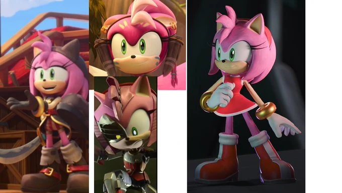 Which Amy Rose is your favorite one in Sonic Prime ^^ | Fandom