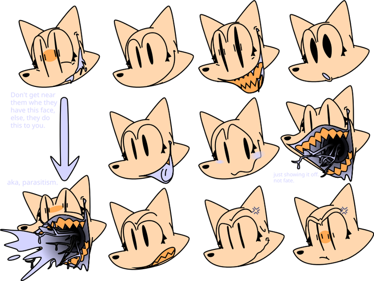 decided to give Thalia random emotions, yo yeah+what basically happened ...