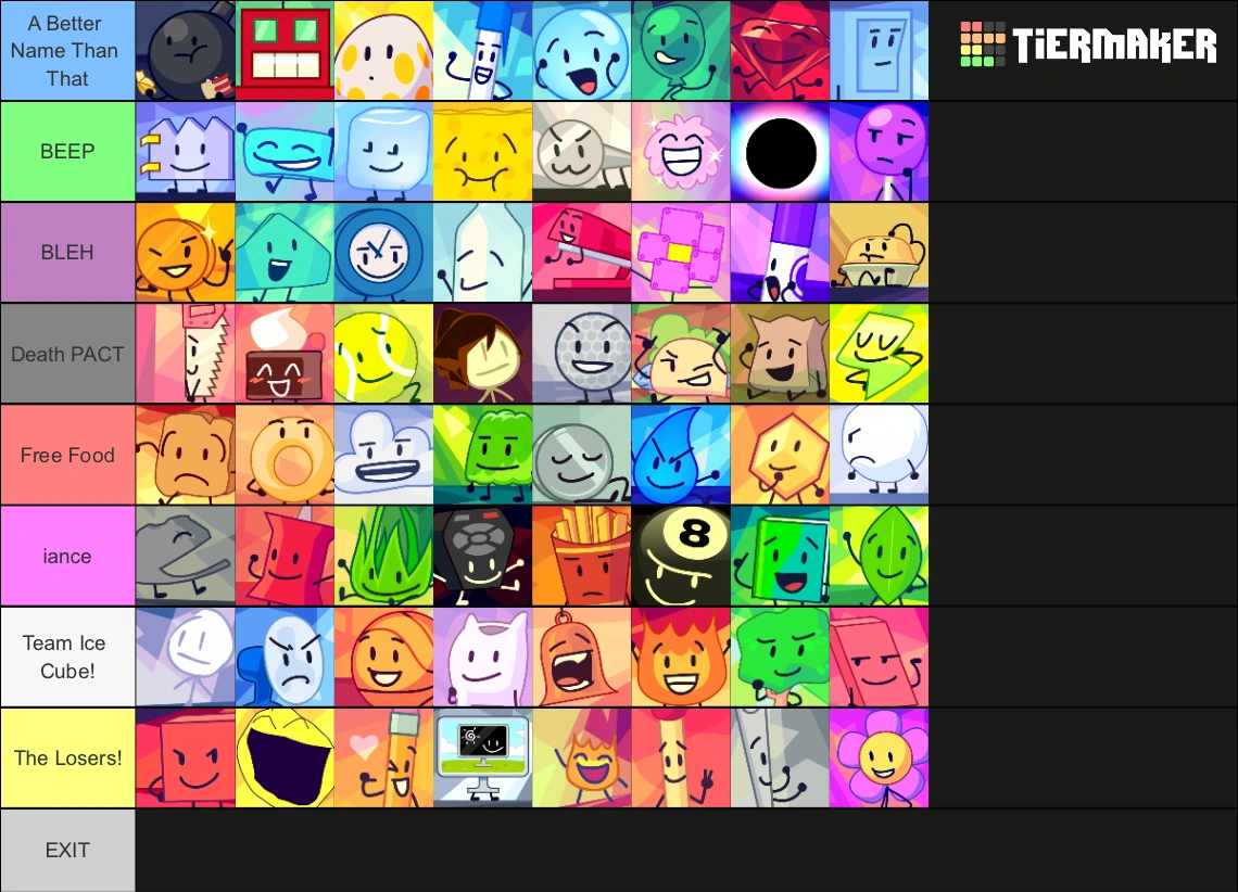 VOTE SO YOUR FAVOURITE BFDI SHIP BECOMES CANON | Fandom