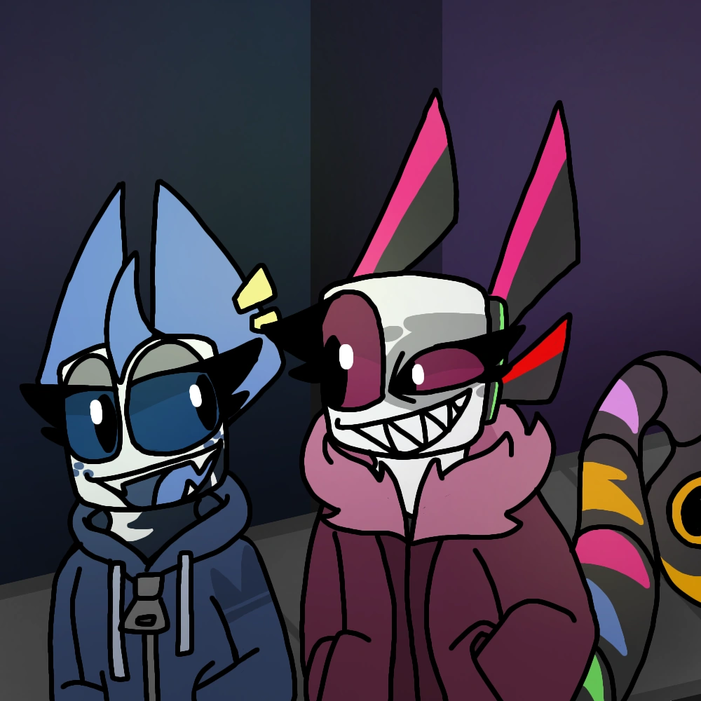 Two demons on a normal stroll through Crossroads | Fandom