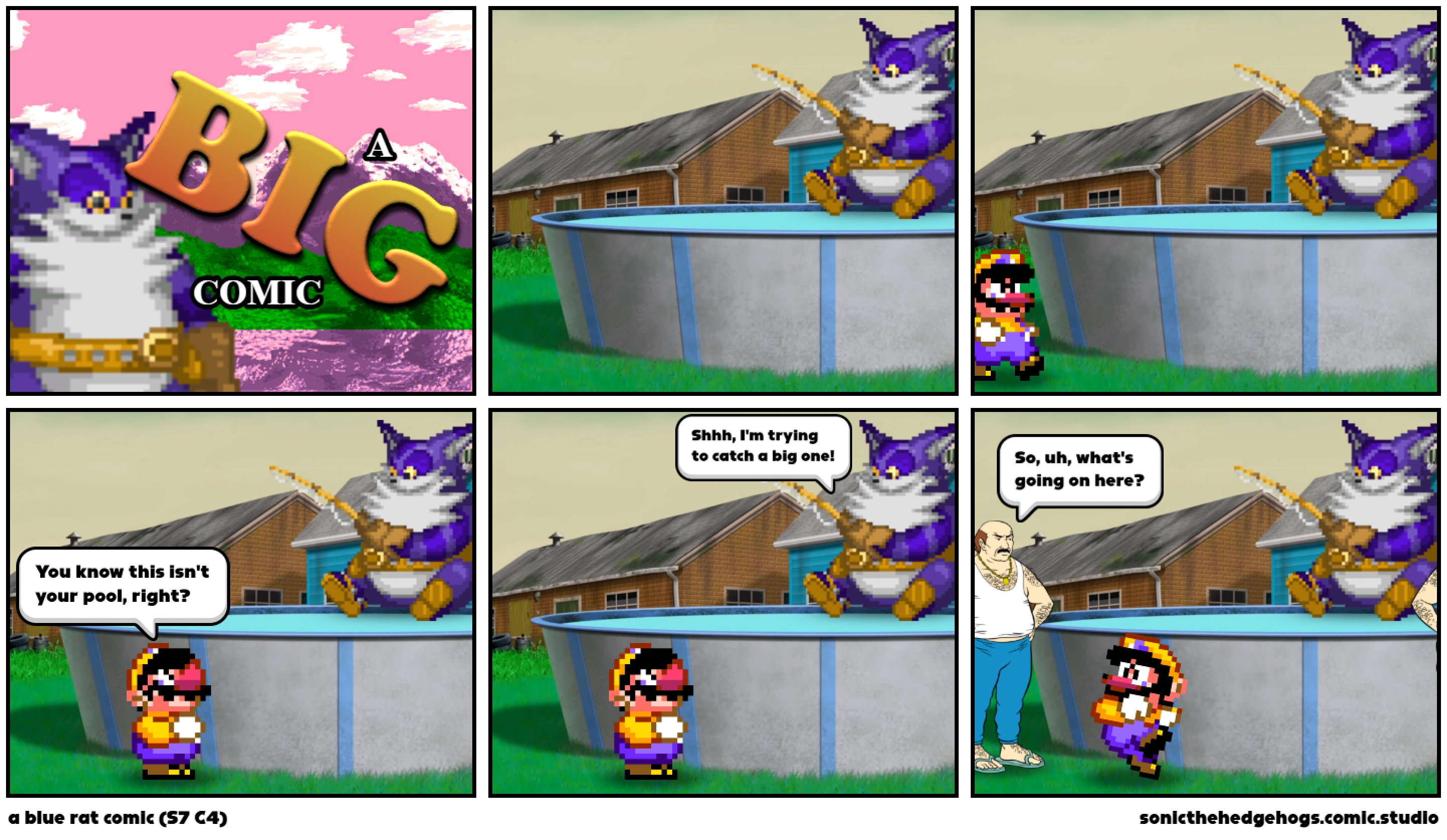 a blue rat comic #134: A BIG COMIC! | Fandom
