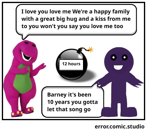 So I found out about the Barney Error comic creator from comic studio and... | Fandom