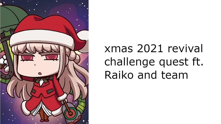 my challenge quest run christmas 2021 | Fandom