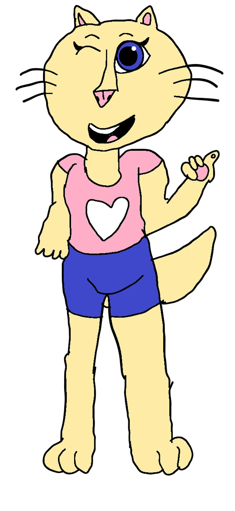 I Drew Angela By Myself in Spongebob Style! | Fandom