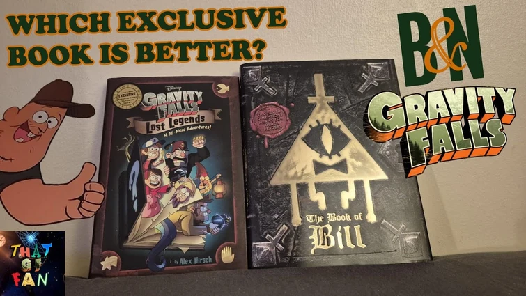 Comparing the Barnes and Noble Gravity Falls Books! | Fandom