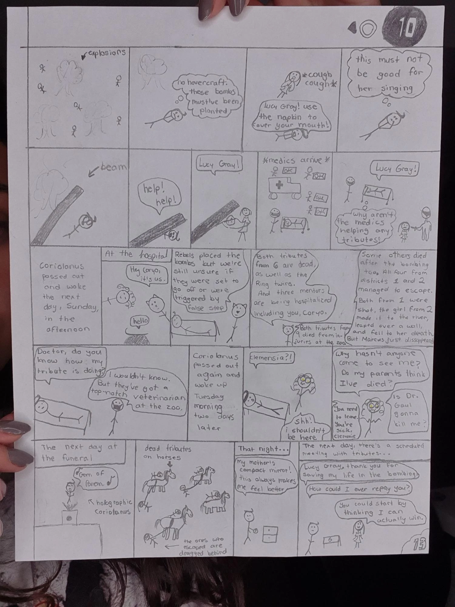 CHAPTER 10 THE BALLAD OF SONGBIRDS AND SNAKES GRAPHIC NOVEL | Fandom