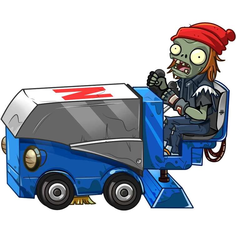 Zomboni with a PvZ1 style paint job | Fandom