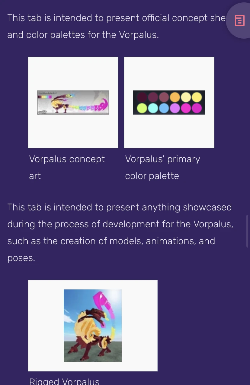 Vorp page is still weird on mobile | Fandom