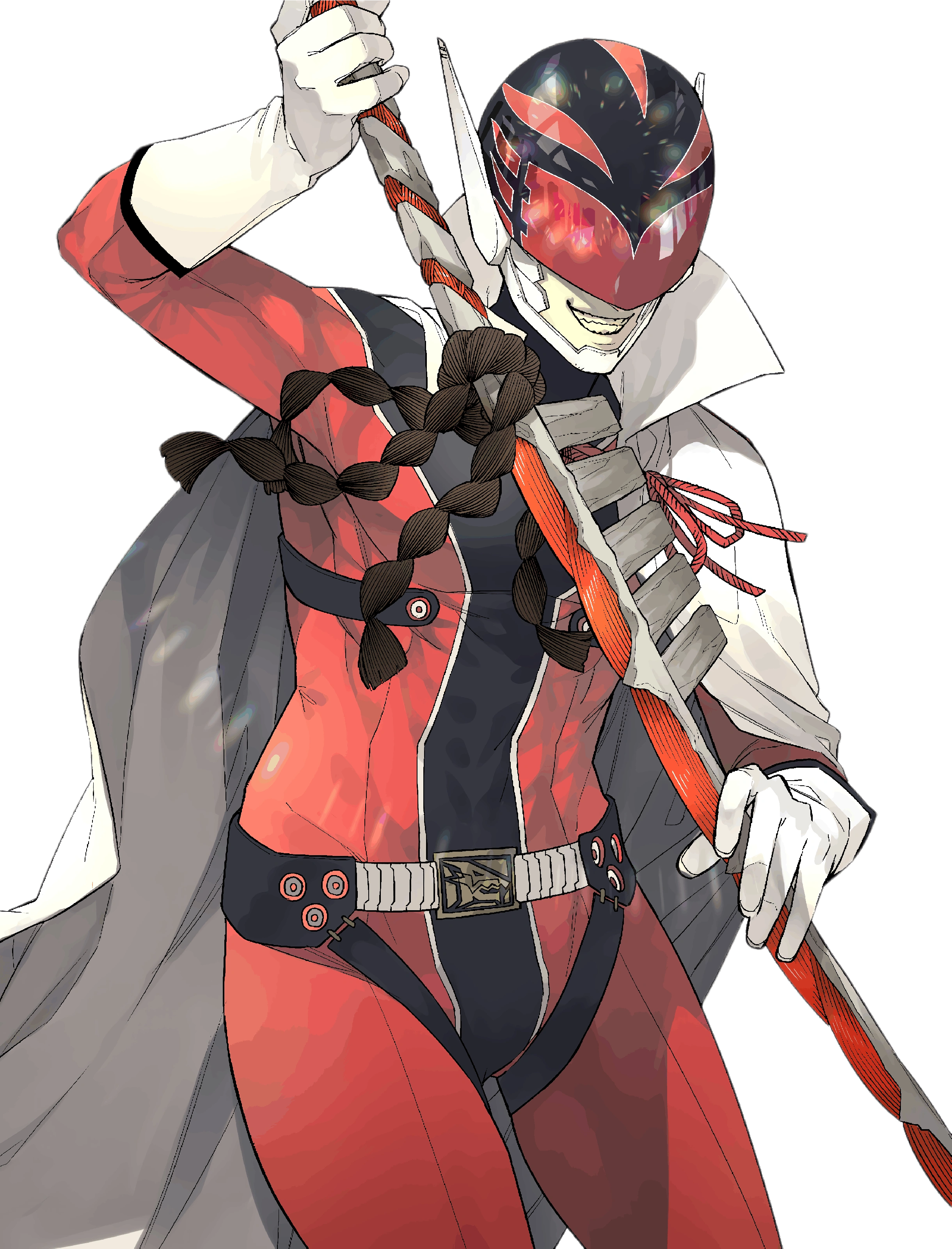 Red Keeper from Go Go Loser Ranger... Who would dare to challenge him ...