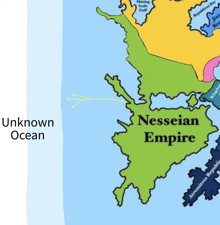 The Nesseian Imperial navy Starts to Explore the Western great Ocean ...