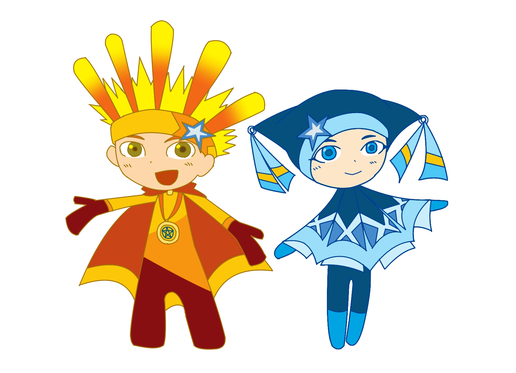 super luchik and super snezhinka!! | Fandom