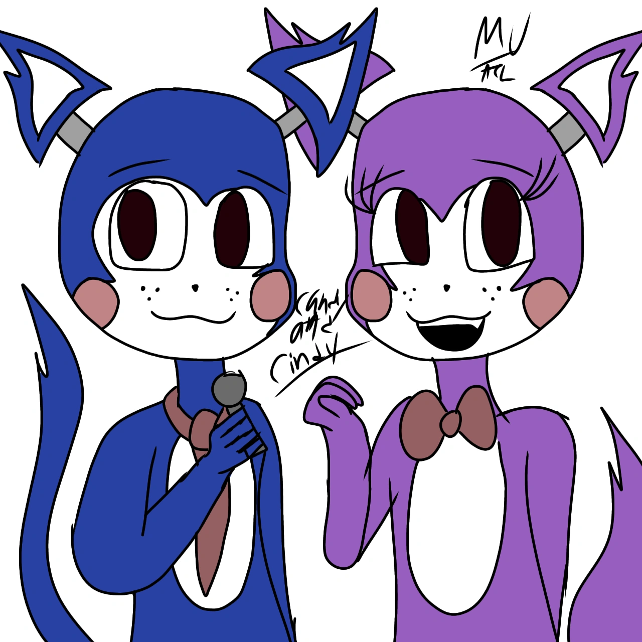 Candy And Cindy art i made that looks bad | Fandom