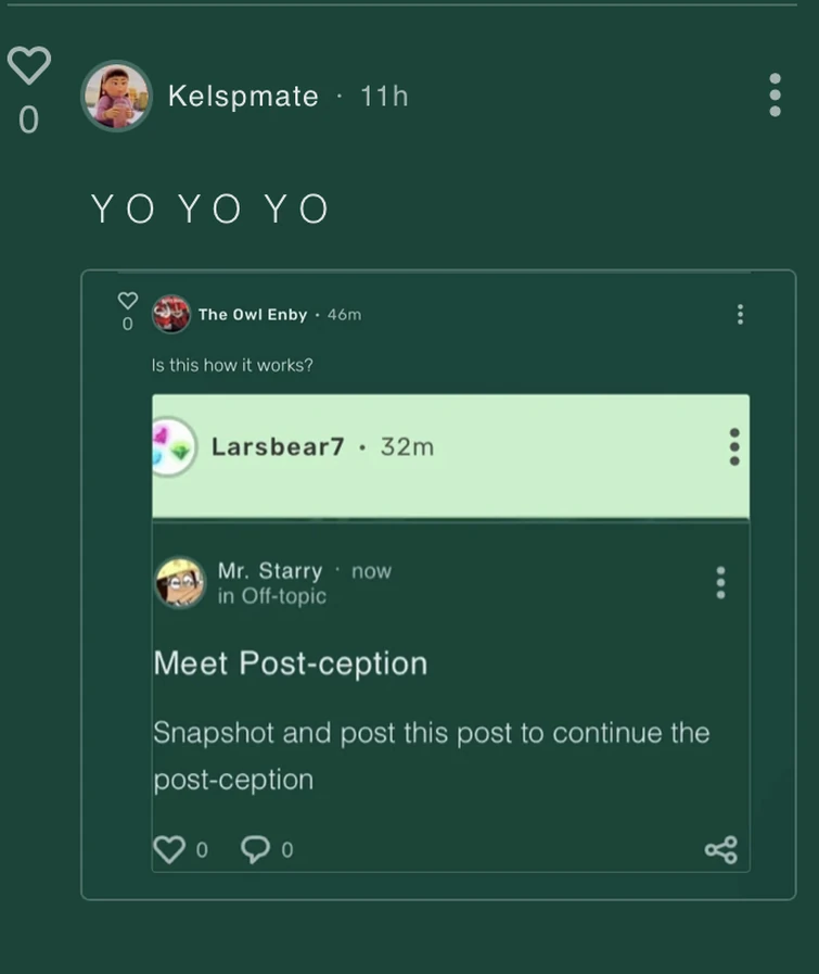 Meet Post-ception | Fandom