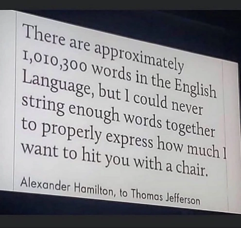 Ah yes, Hamilton. | Fandom