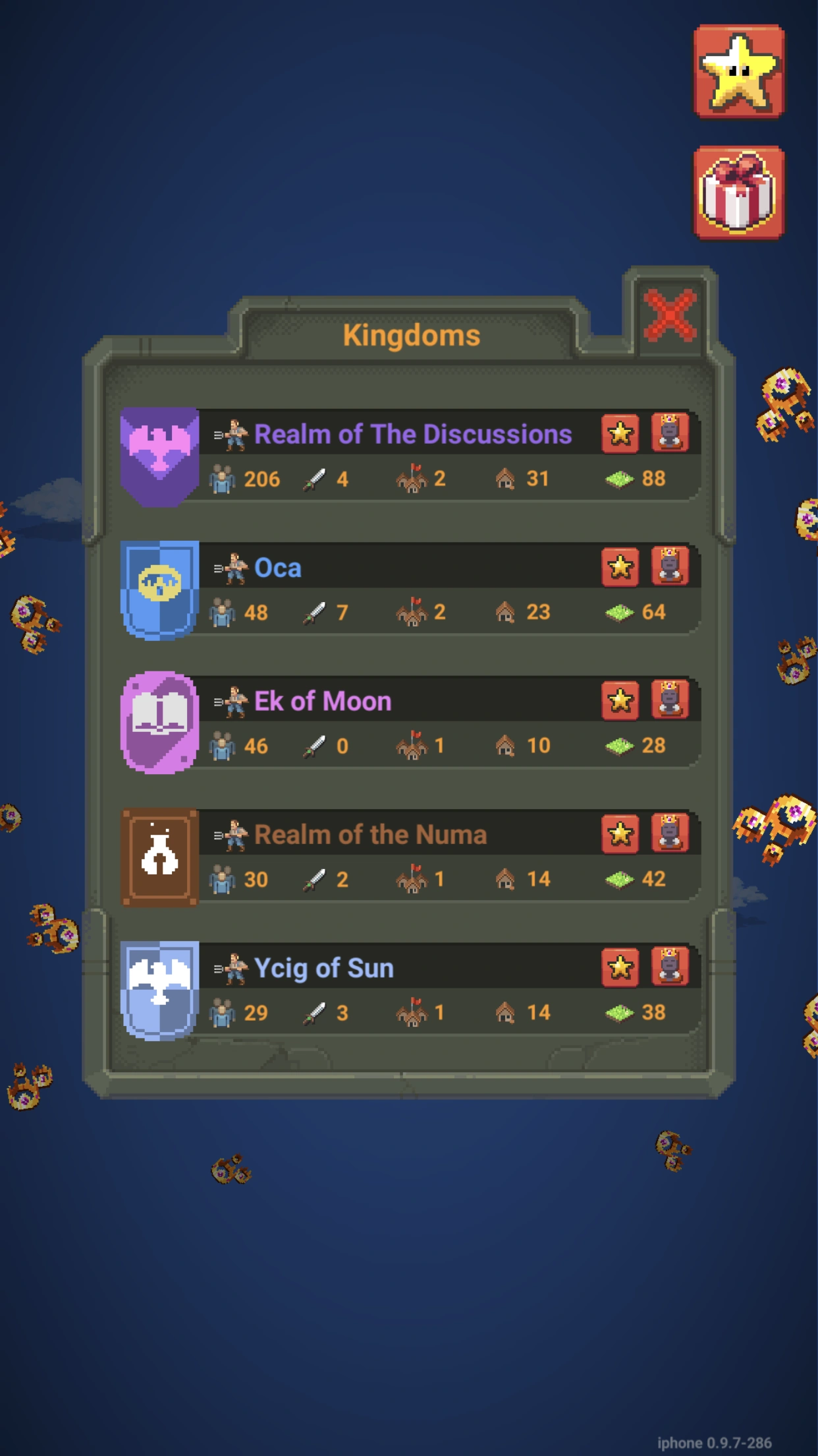 All kingdoms as of now (WORLDBOX) | Fandom