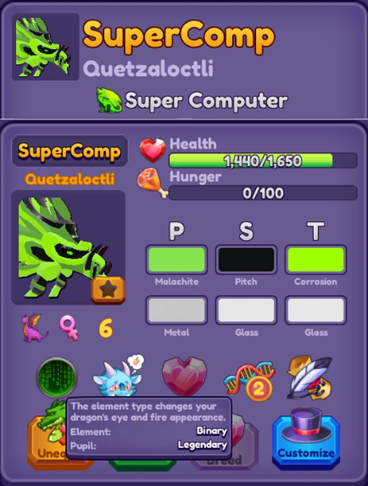 Trading Super Computer Quetz, mlf 3 veids | Fandom