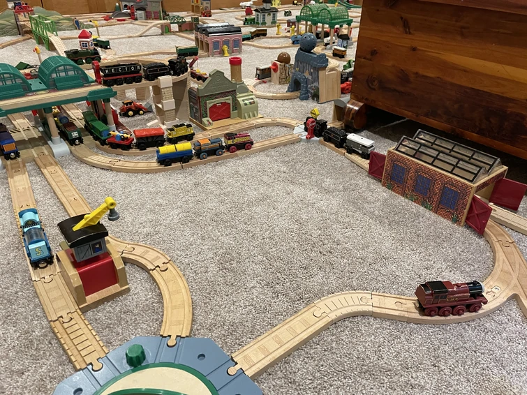 My Wooden Railway layout! | Fandom