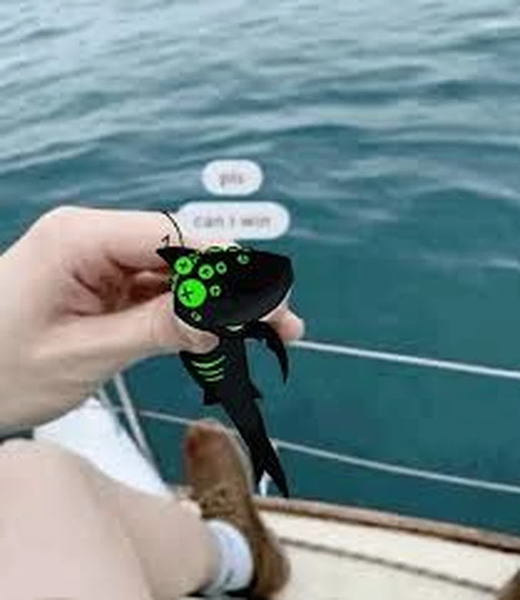 Shiny variant of the fish that replaced eyefestation | Fandom