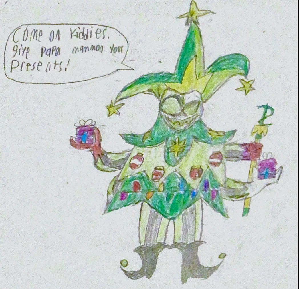 Doodle of mammon I made | Fandom