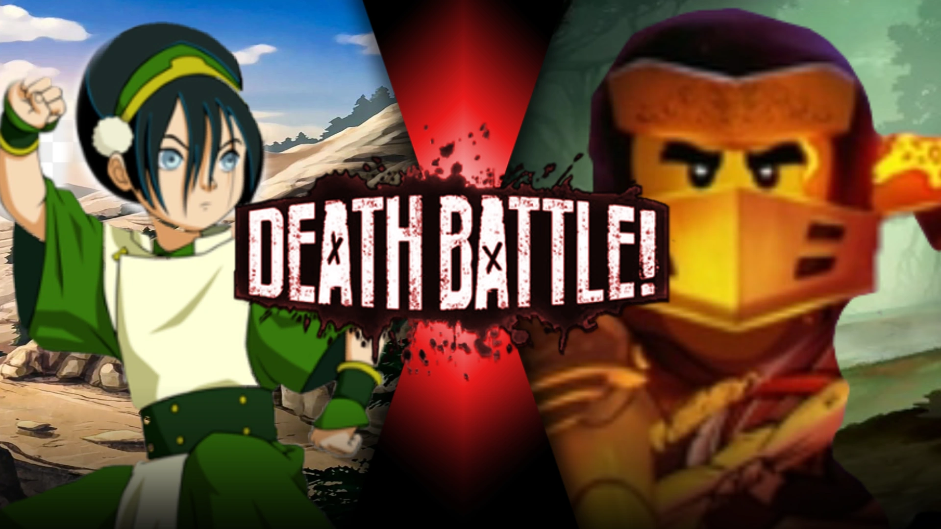 Toph Beifong Vs. Cole bucket Brookstone (Avatar Vs. Ninjago) | Fandom