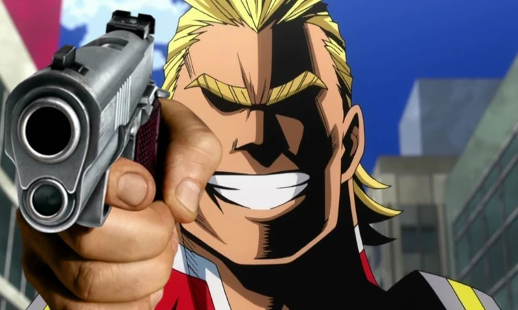 send me pictures of MHA characters (can be ocs) and ill give them guns ...