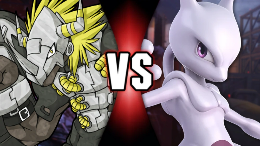 Mewtwo VS BlackWarGreymon (Pokemon VS Digimon) | Fandom