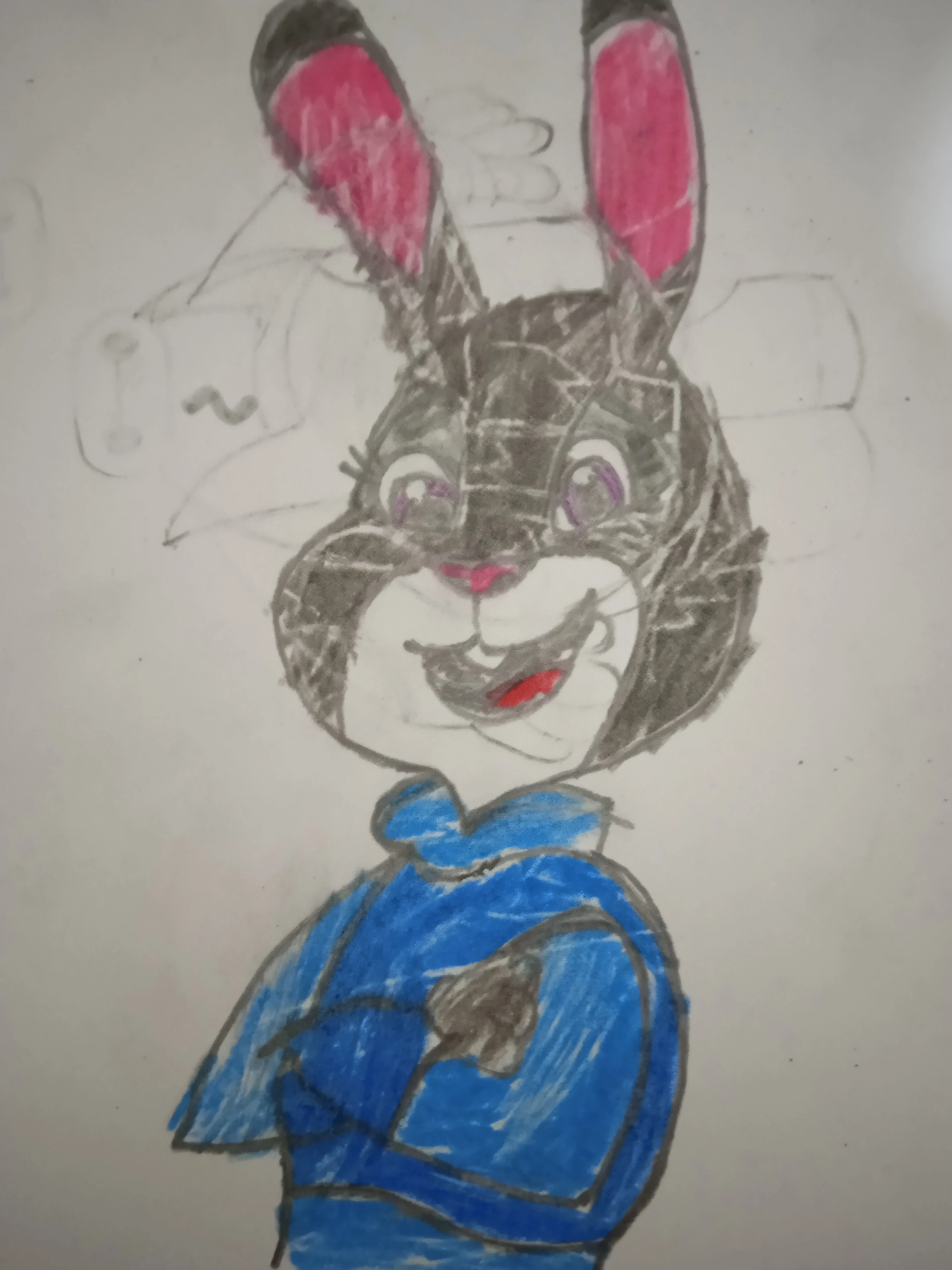 My drawing of Judy Hopps | Fandom