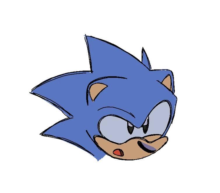 Is there any way to draw sonic confused? | Fandom