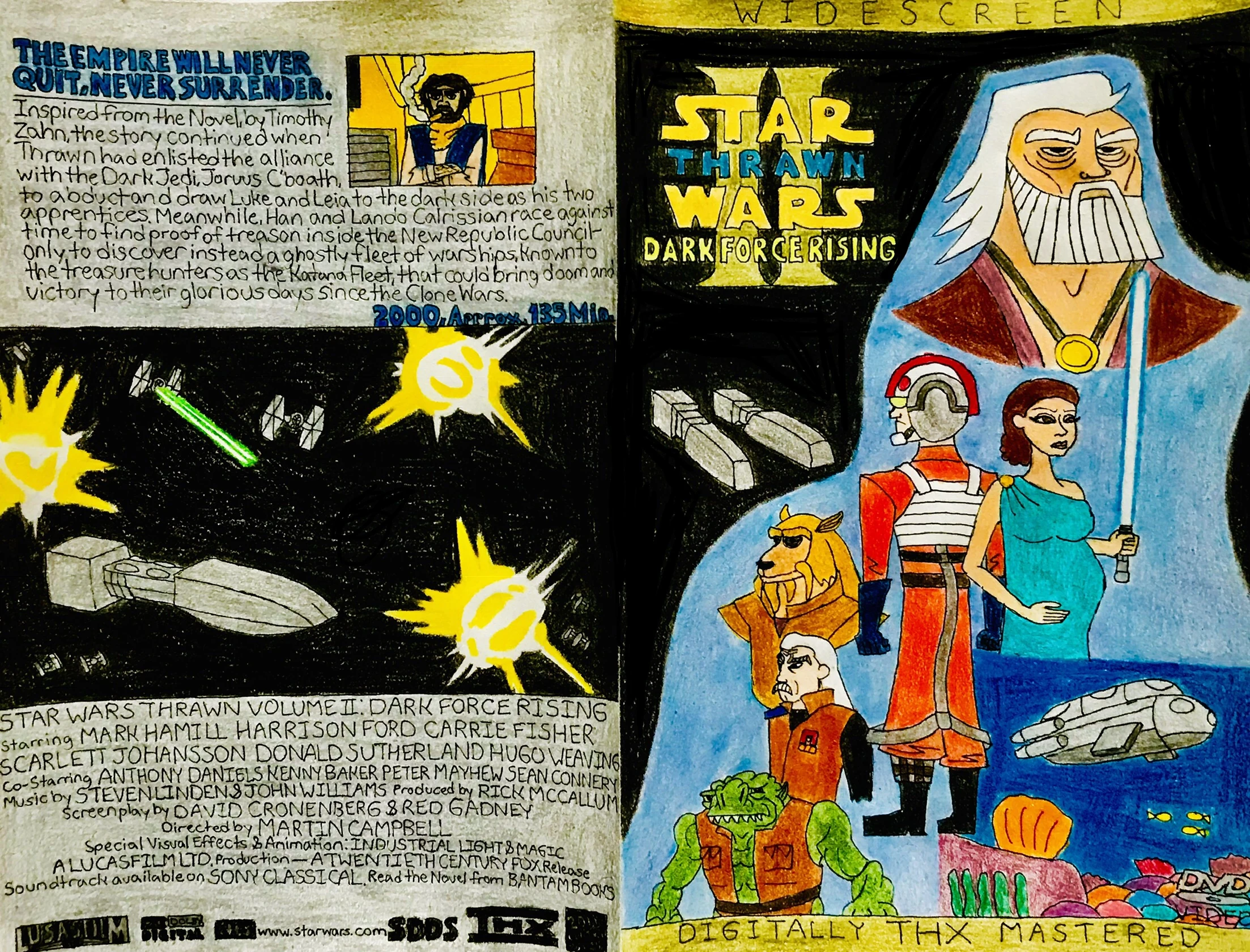 Star Wars Dark Force Rising (Animated) Fan Movie | Fandom