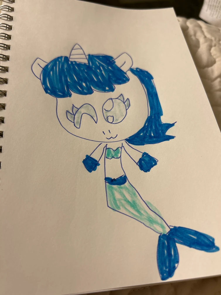 Mermaid craftycorn in my style | Fandom
