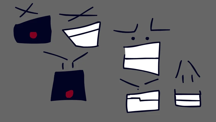 square mouths are really fun to draw 🤯 | Fandom