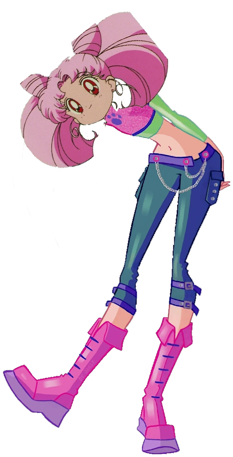 Funny Chibius from Sailor Moon in the style of Roxy from the Winx Club ...