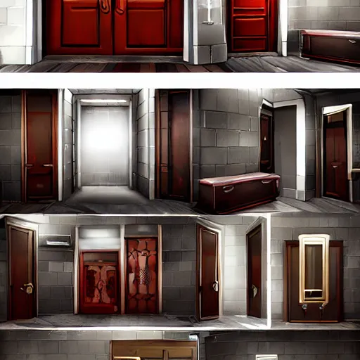 Doors images made by an AI (scary) | Fandom