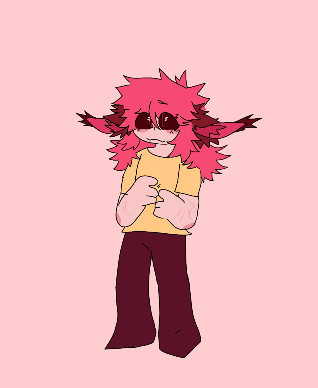 drew my oc as a child //offtopic art, tw for scars | Fandom