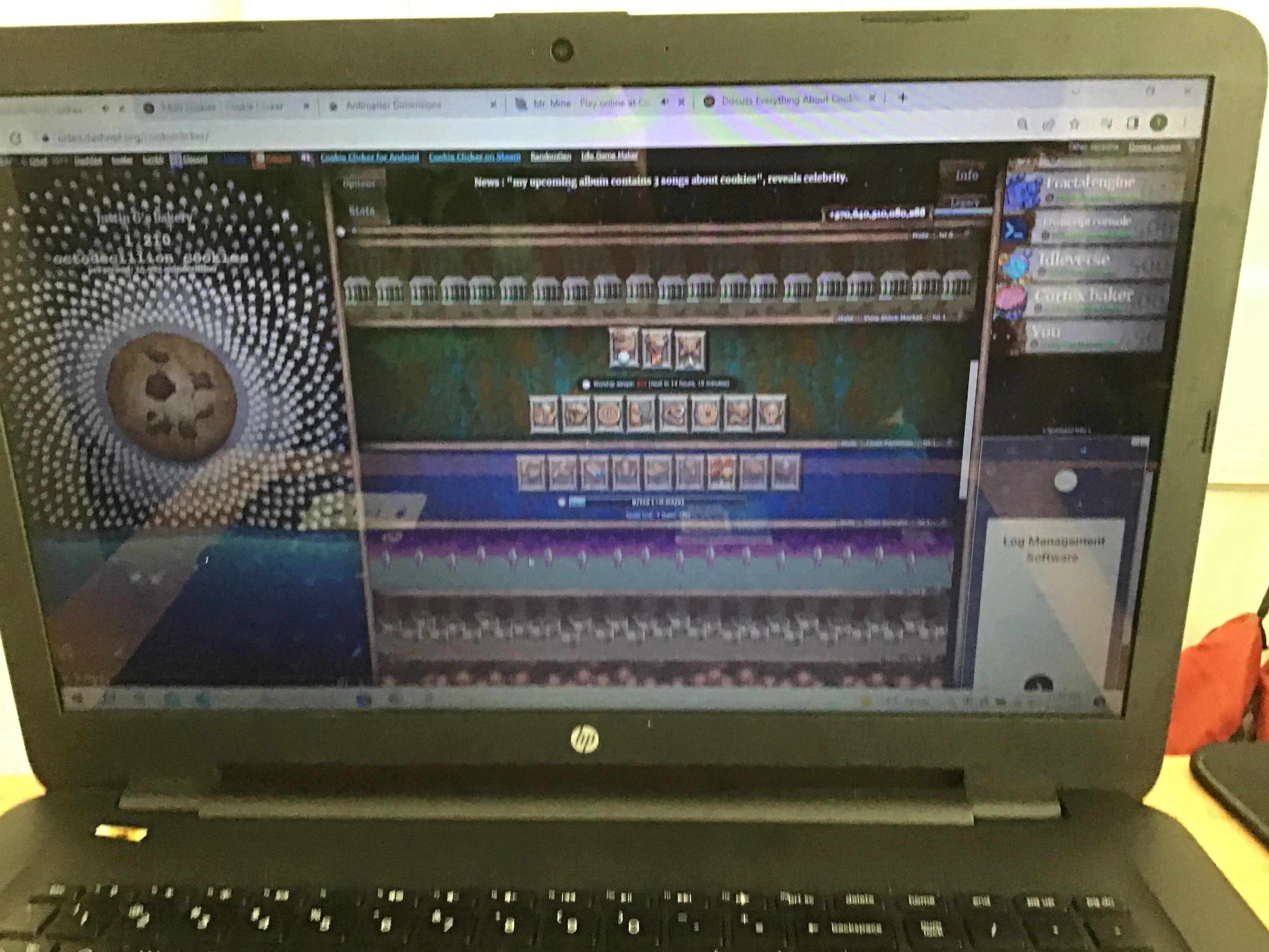 Octodecillion (it would take about 9 to 15 hours to go from 1.210 to 1. ...