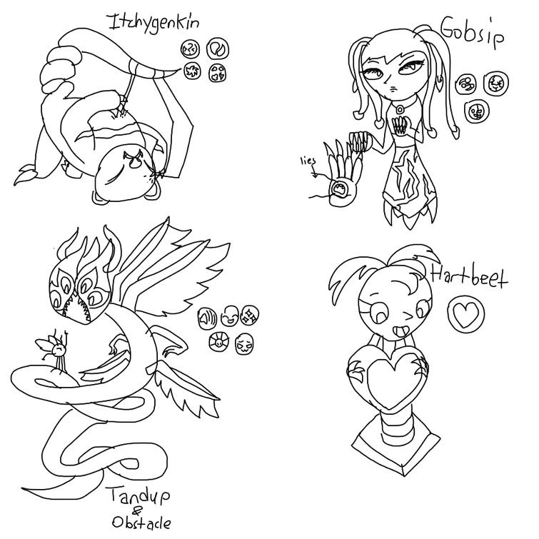 4 other monster concepts | Fandom