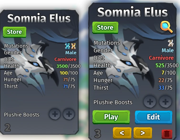 Somnia Mutations I have >:] | Fandom