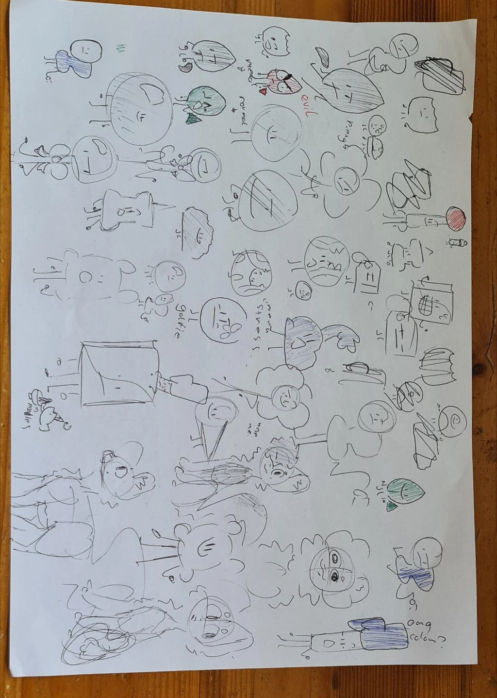 Have some doodles I made in school a little while ago 👍 | Fandom