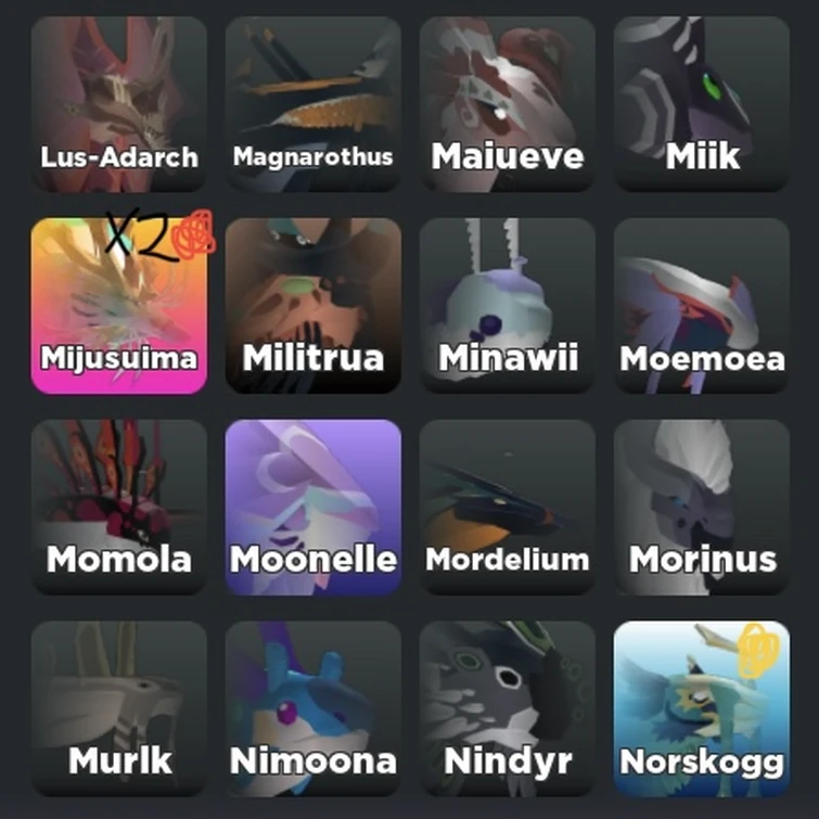 Selling my inventory because I am in DESPERATE need of Mush! | Fandom
