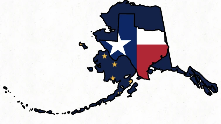 Texas over Alaska | Fandom