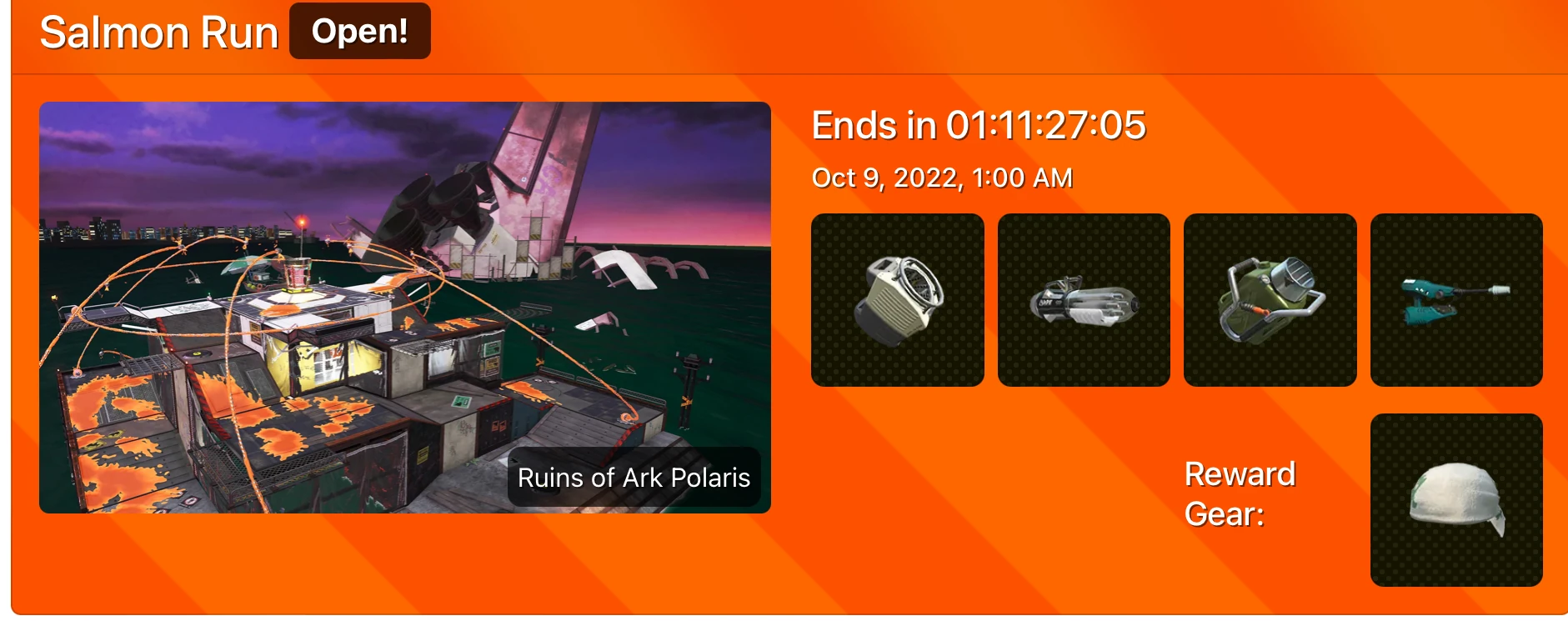 if you are raging about the salmon run rotation | Fandom