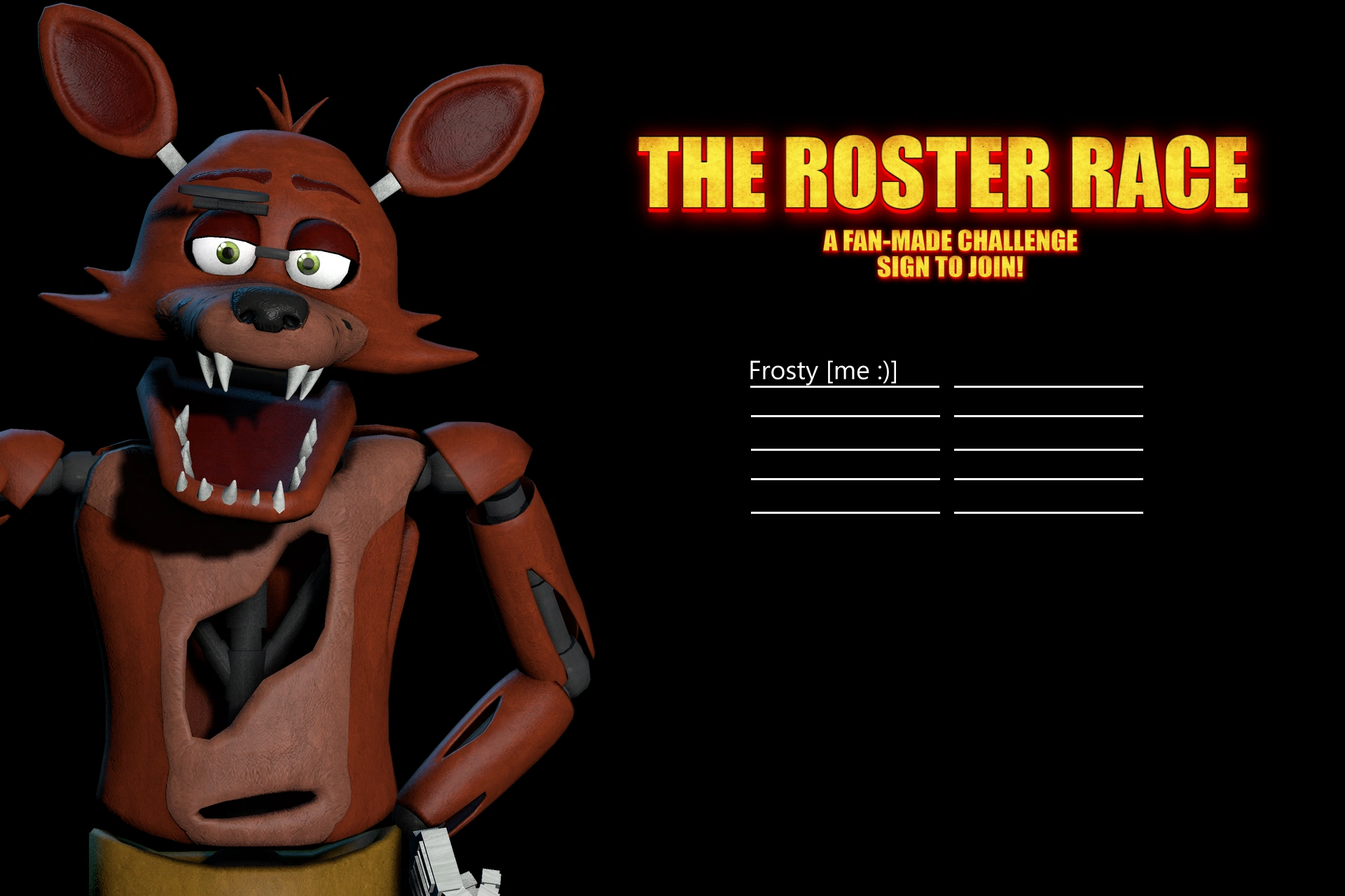 The Roster Race [READ DESC] | Fandom