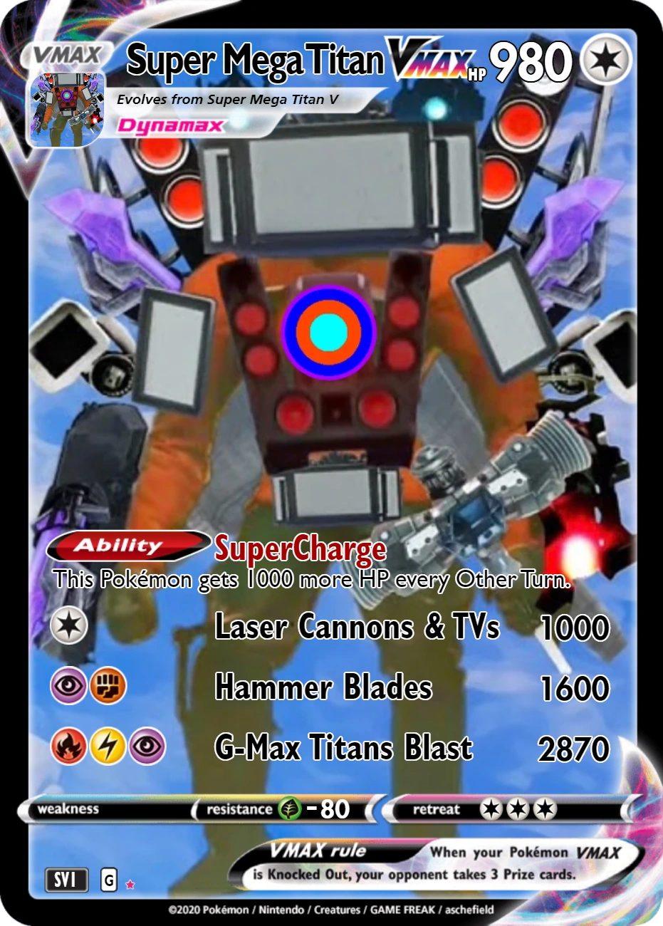 Super Mega Titan Pokémon Card | Fandom