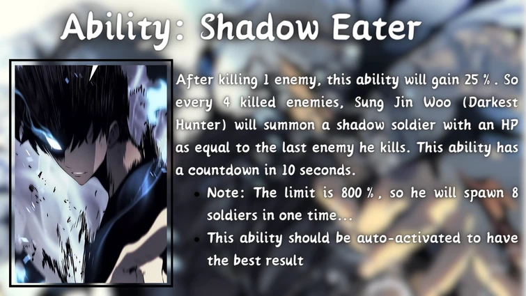 Sung Jin Woo ( Shadow Monarch ) | Fandom