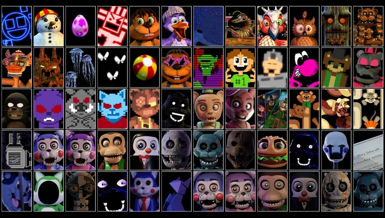 The Ultra Custom Night roster in my style (Feel free to make the ...